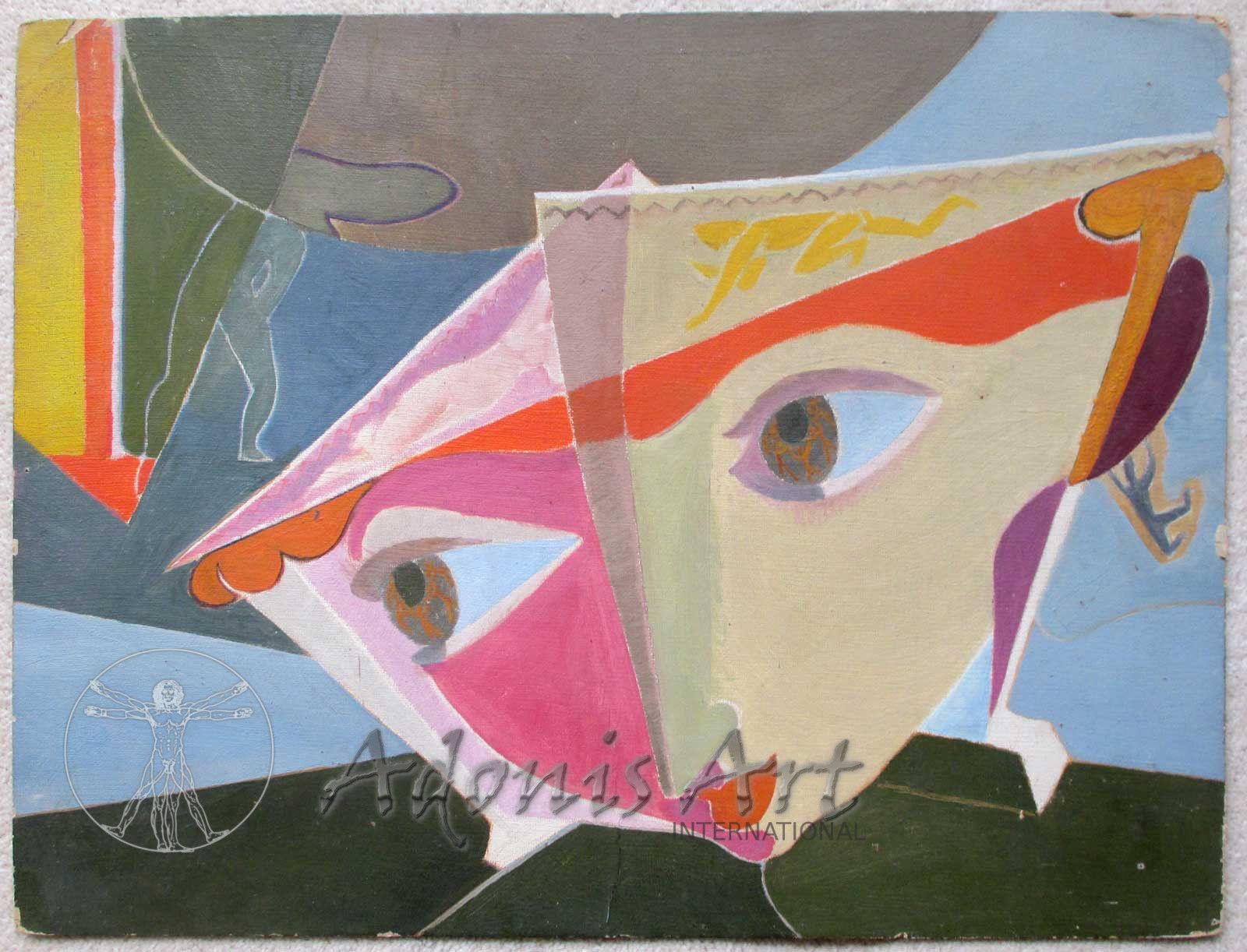 'Comedia Mask' by Peter Samuelson | Adonis Art International