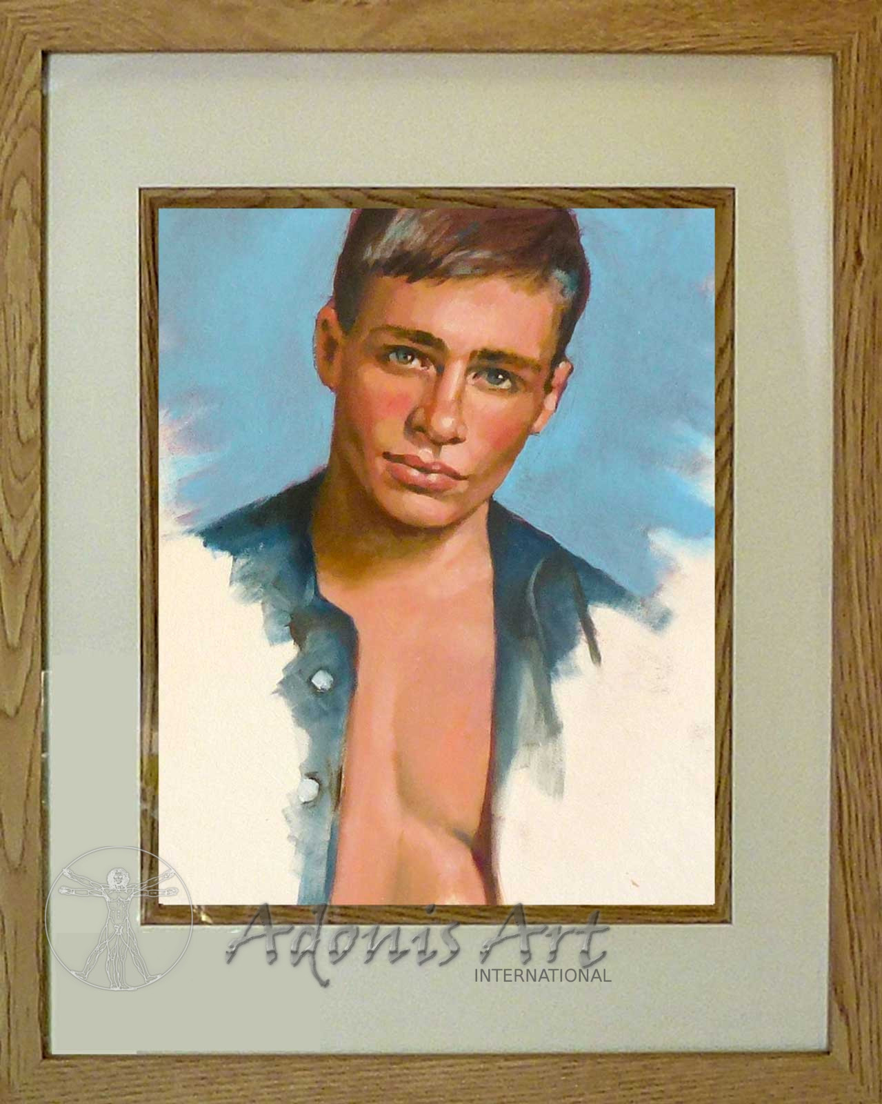 'Slavic Eyes - Pietr' by Andrew Potter | Adonis Art International