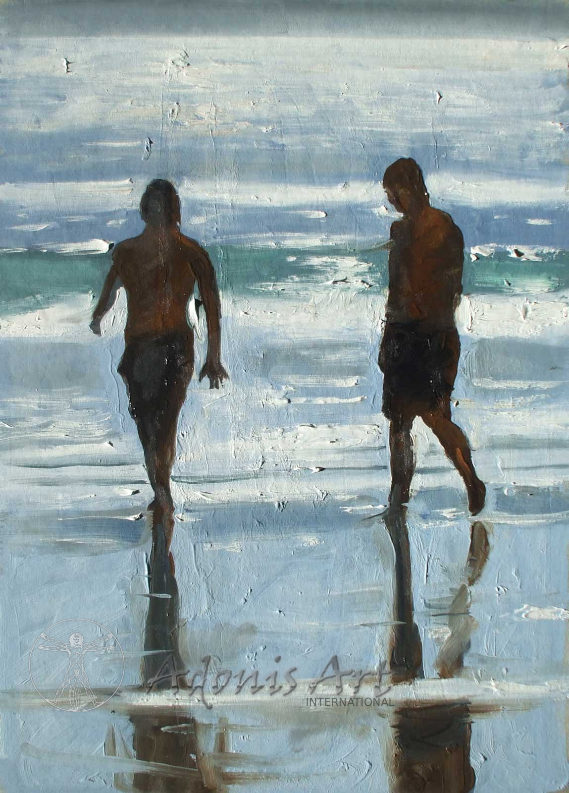 "Friends" by David Ambrose | Adonis Art International