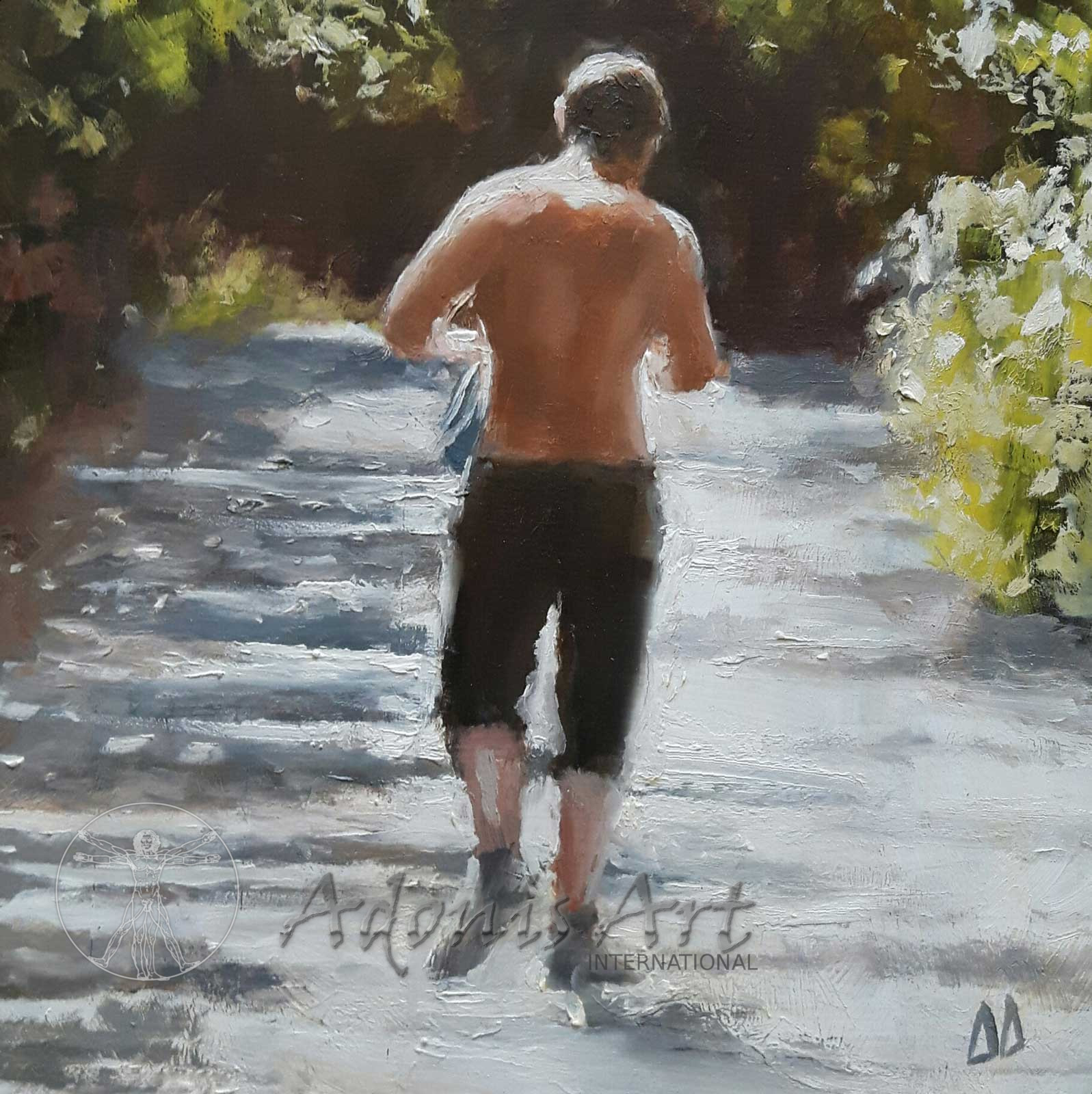 'A Lancashire Lad' by David Ambrose | Adonis Art International
