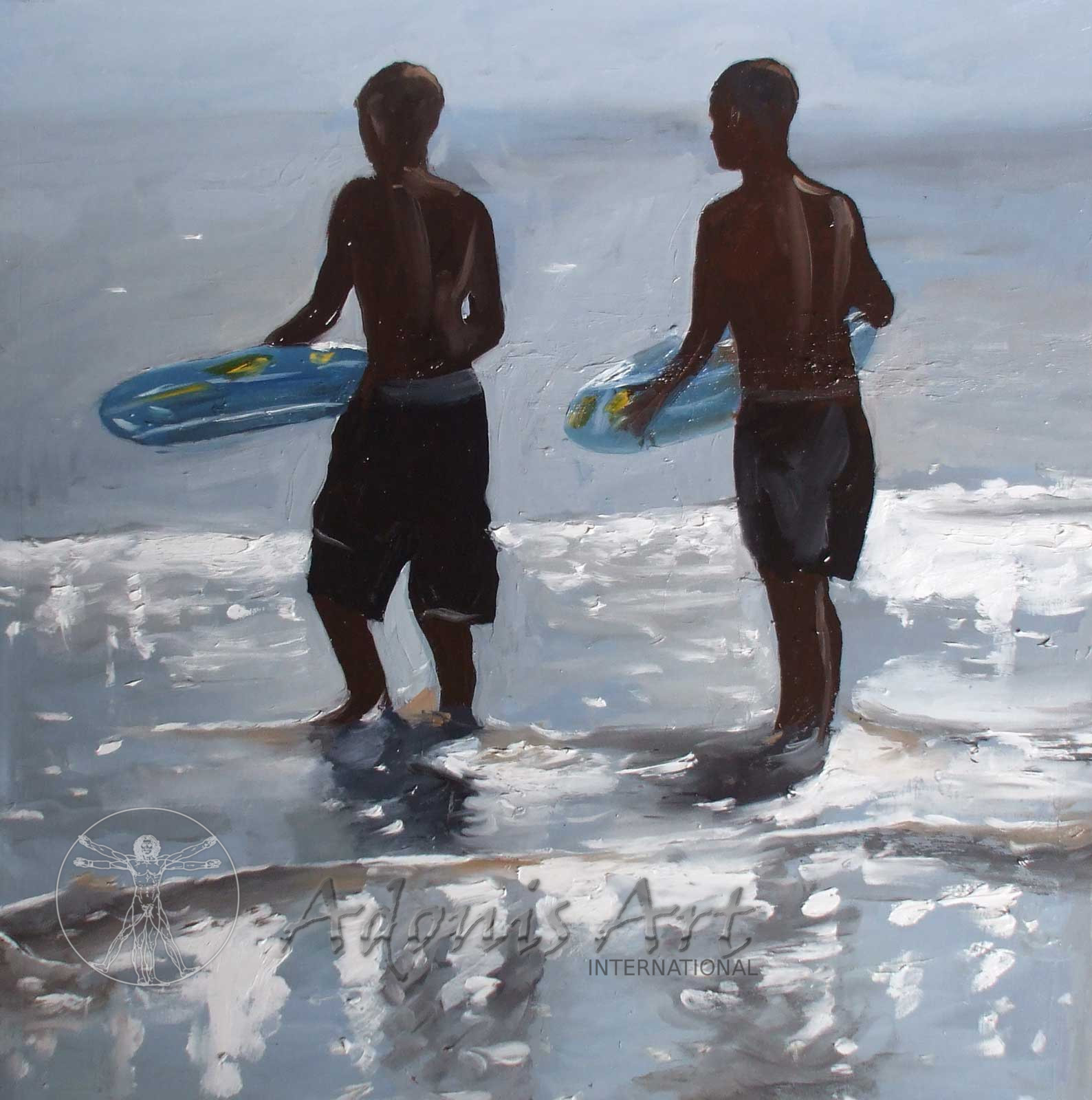 'Liquid Silver' by David Ambrose | Adonis Art International