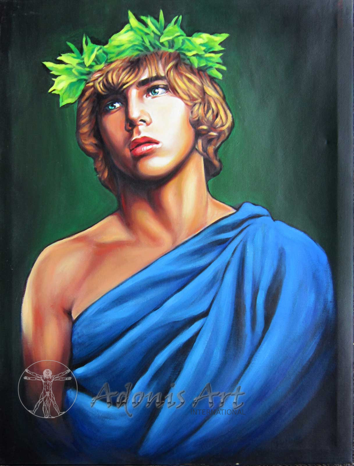 'Adonis with Laurels' by Yuliang Wu | Adonis Art International
