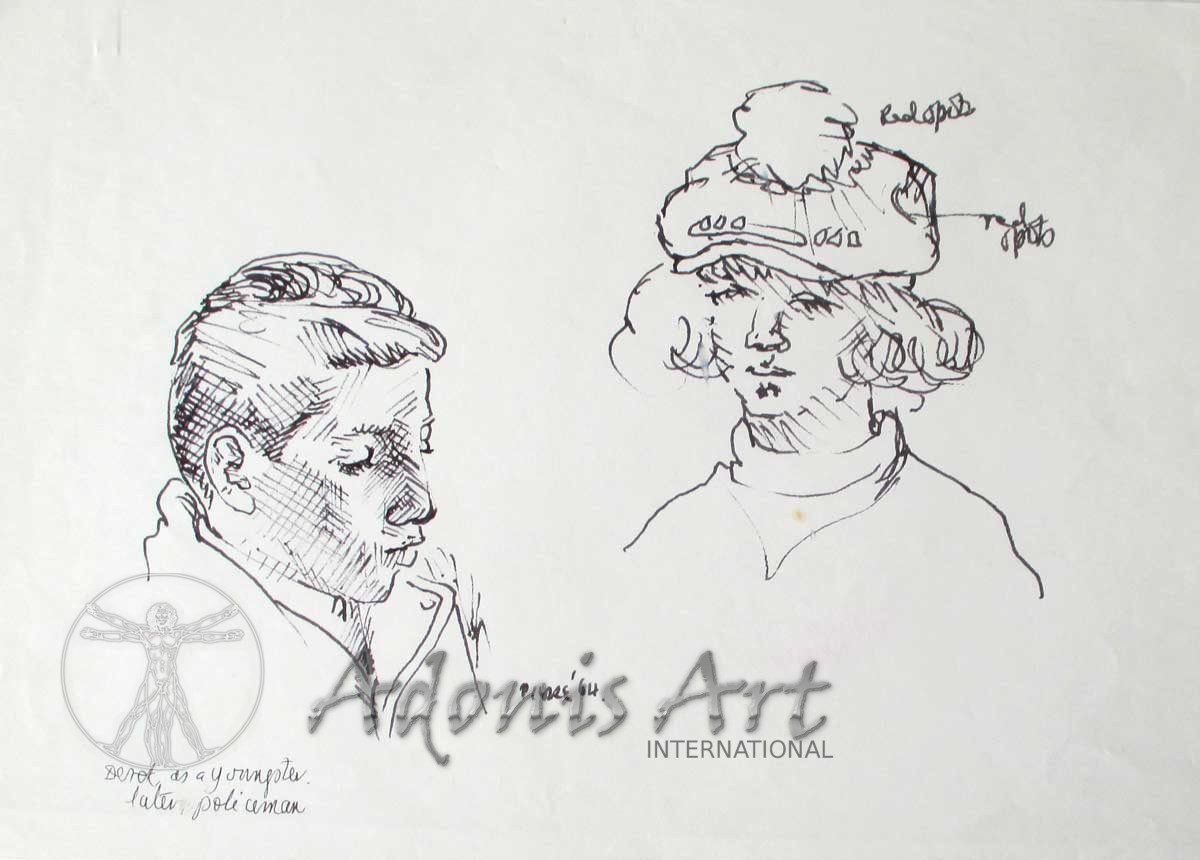 'Derek as a Youngster' by Peter Samuelson | Adonis Art International