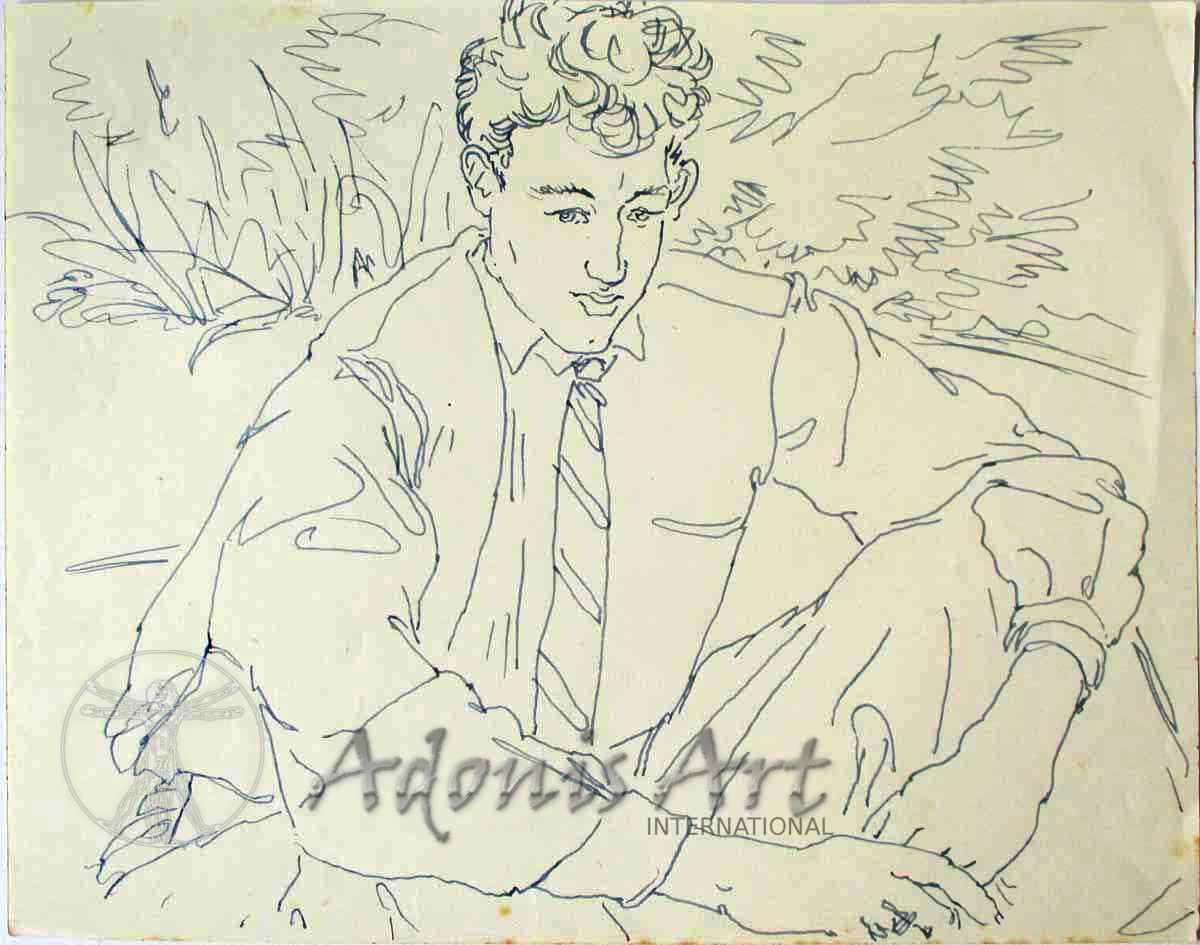 'Garden Boy' by Peter Samuelson | Adonis Art International