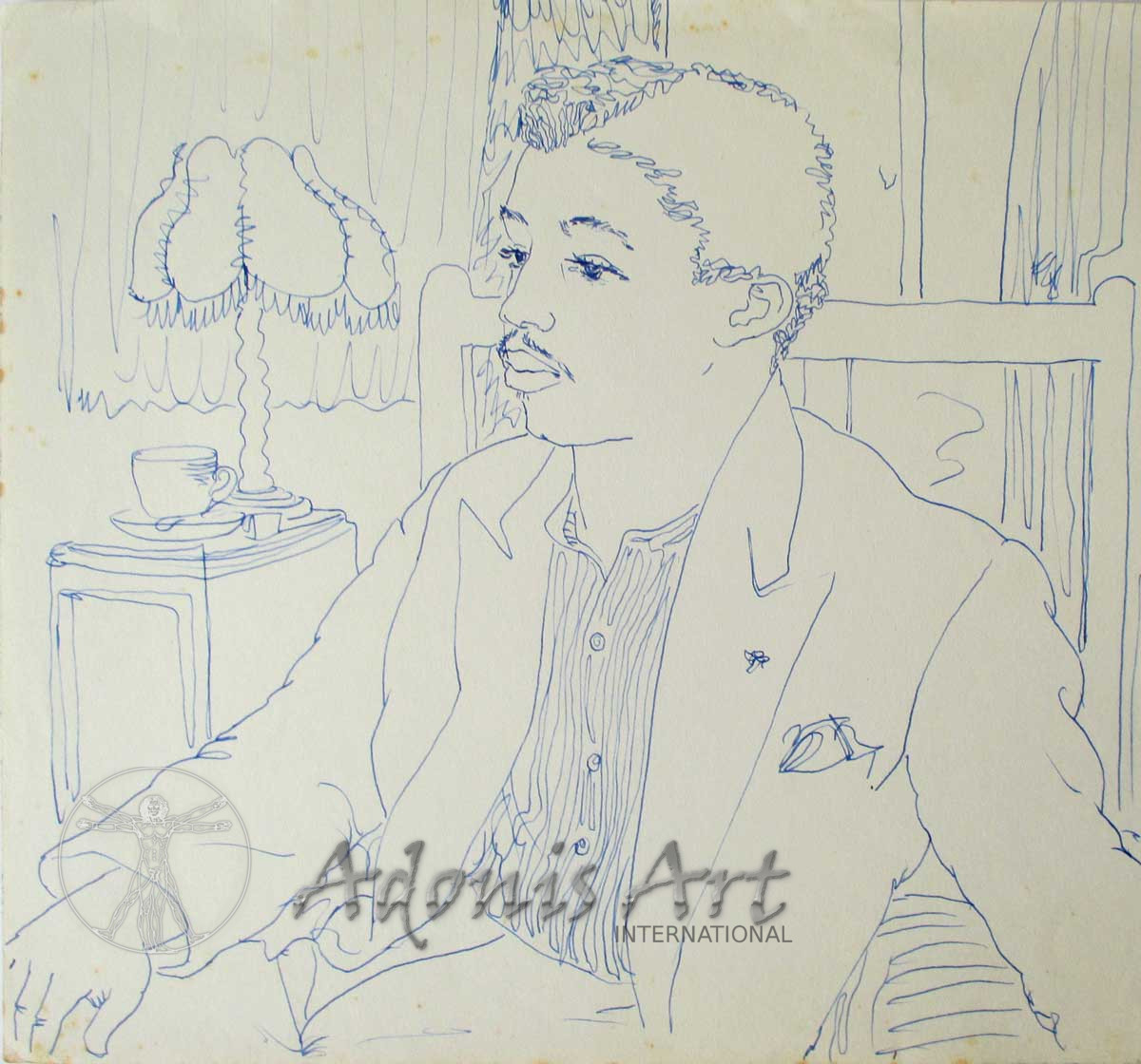 'Relaxed Model' (Windrush Generation series) by Peter Samuelson ...