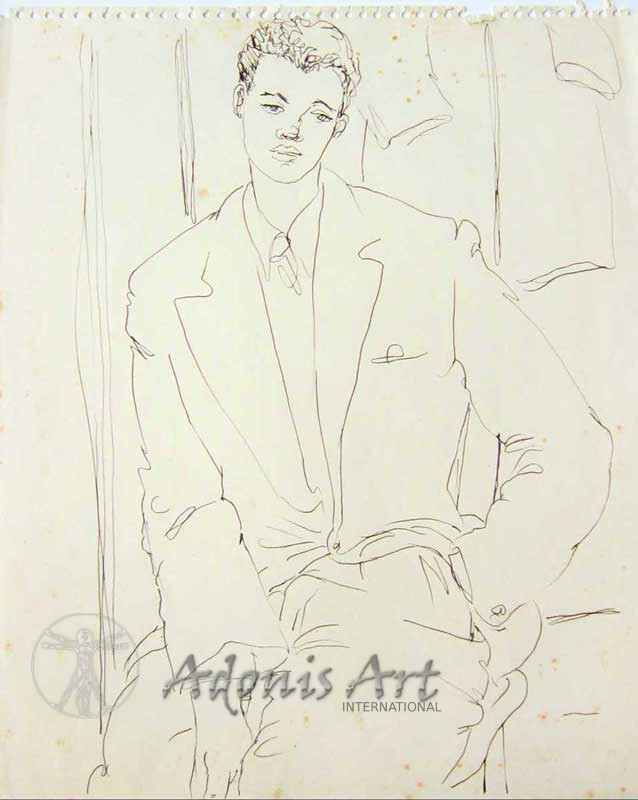 "Hand in Pocket" by Peter Samuelson | Adonis Art International