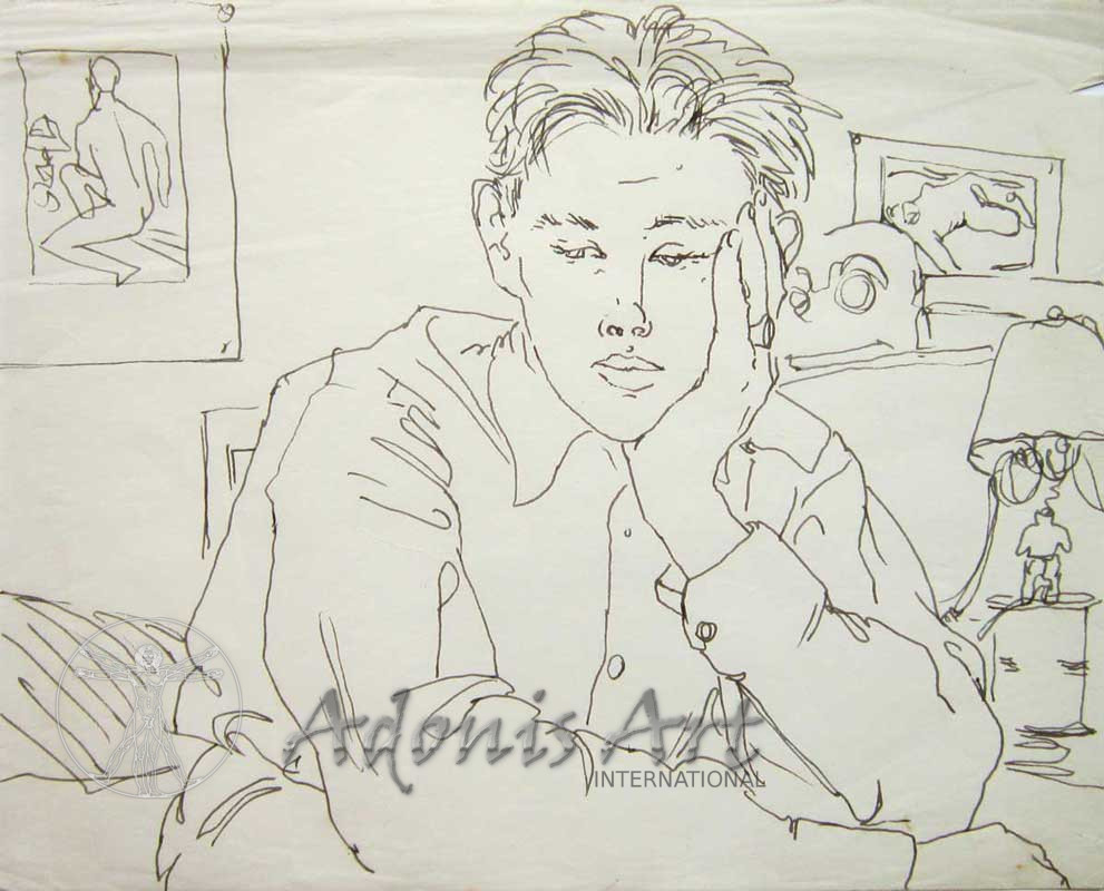 "Quiet Youth" by Peter Samuelson | Adonis Art International