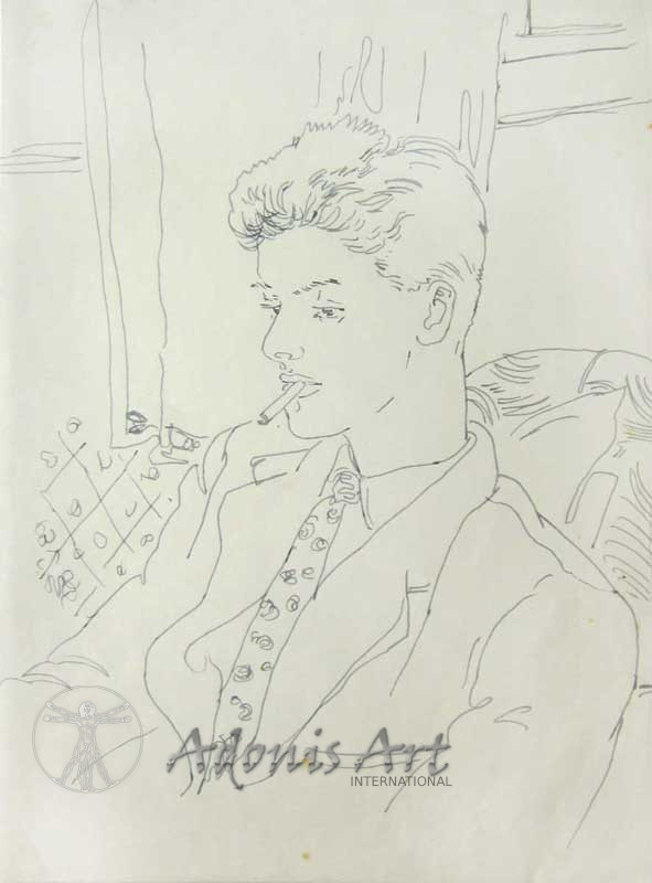 "Smoking at Home" by Peter Samuelson | Adonis Art International