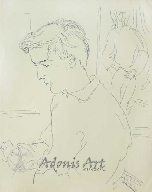 "The Art Student" by Peter Samuelson | Adonis Art International