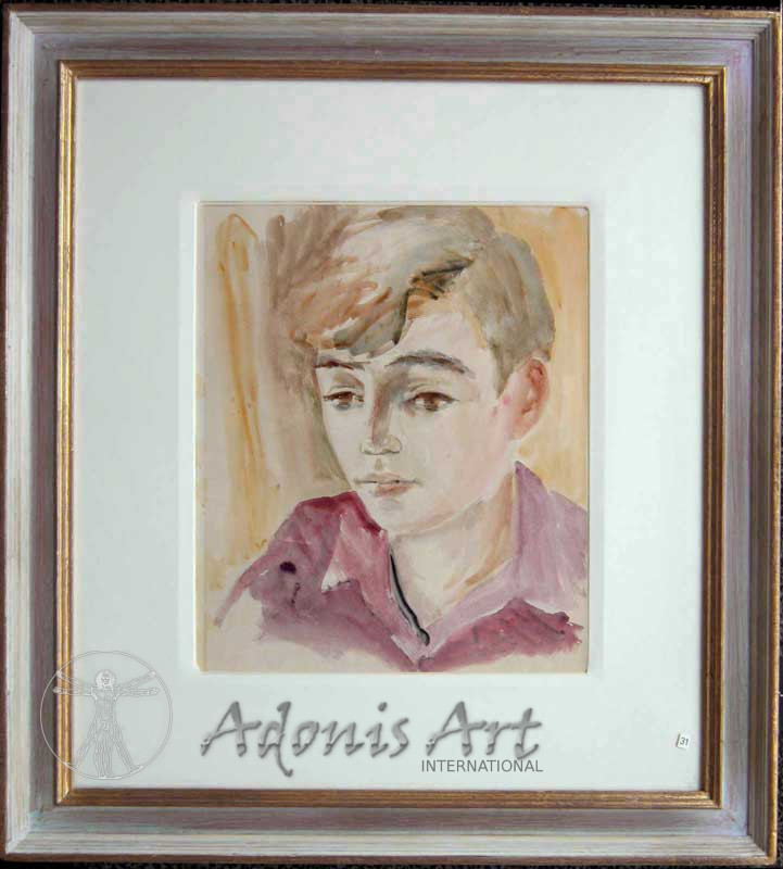 'Jean-Paul, Portrait' by Peter Samuelson | Adonis Art International