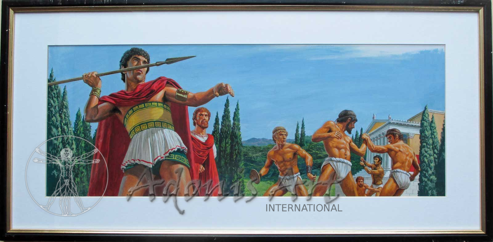 Training For The Battle By Roger Payne Adonis Art International