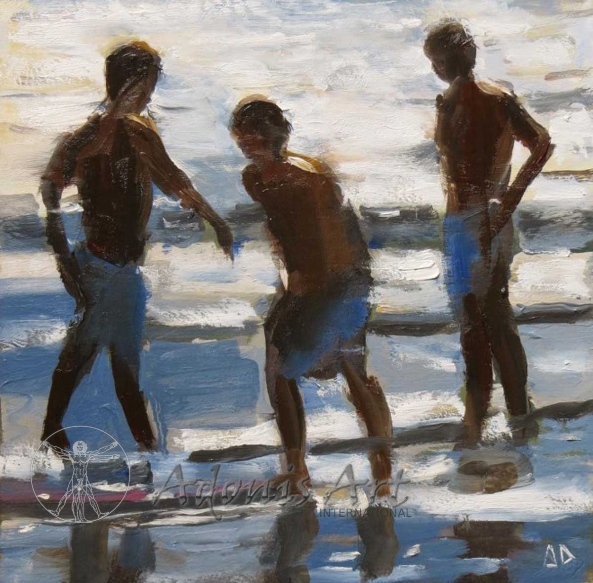 'Silver Tide' by David Ambrose | Adonis Art International